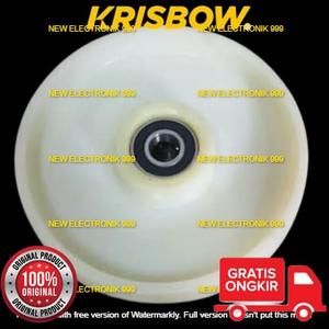 Jual Krisbow Roda Hand Pallet 3 Ton KW0500463 NYLON STEERING WHEEL 3 ...
