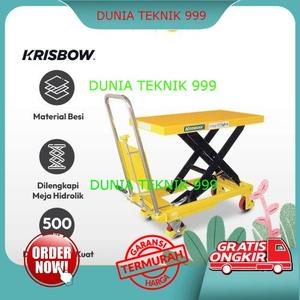 Jual Krisbow Hydraulic Scissor Lift 90 Cm X 500 Kg Prslm0509 - Jakarta ...