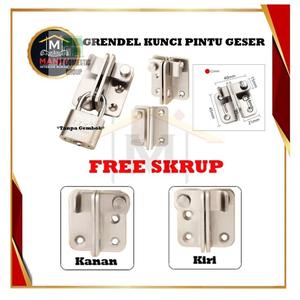 Jual Grendel Pintu Geser Slot pintu Geser Cantolan grendel pintu ...