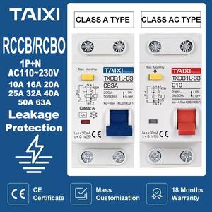 Jual Mcb Rccb Rcd Type A Ac Rcbo Dpnl Residual Current Circuit Break ...