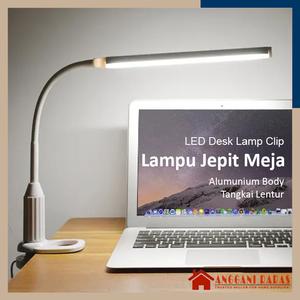 Jual Lampu Jepit Meja Lampu Belajar LED Dengan Penjepit Clamp Untuk ...
