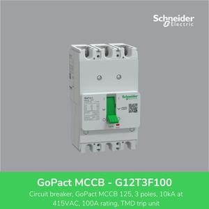 Jual Schneider Electric GoPact MCCB 125 3P 10kA 100A TMD Fix ...