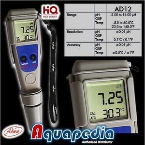 Jual alt ukur Adwa AD12 Alat Pengukur Digital pH Meter AD-12 - Kota ...