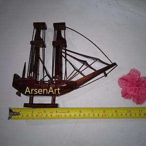 Jual Miniatur Kapal Layar Pinisi Perahu Phinisi Hiasan Dan Koleksi ...