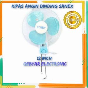 Jual Kipas Angin Dinding SANEX 12 INCH / Wallfan SANEX 12" . - Jakarta ...