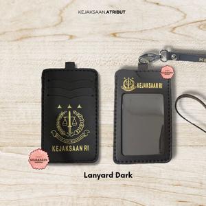 Jual Lanyard- Gantungan Id Card Kejaksaan Polos - Coklat Tua - Polos ...