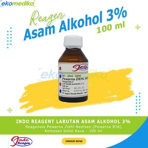 Jual Pewarna Ziehl Neelsen (Bta) Indo Reagent Carbol Fuchsin 1% / Asam ...