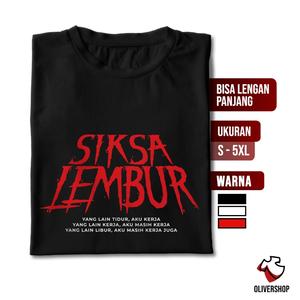 Jual Baju Kaos Plesetan SIKSA LEMBUR - parodi merek brand logo kata ...