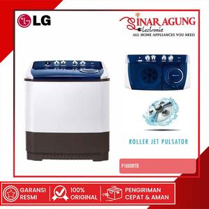 Promo MESIN CUCI LG 2 TABUNG 16KG P1600RTB / 1600 RTB - GARANSI RESMI ...