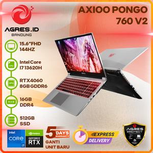 Promo Axioo Pongo 760 V2 I7 13620H RTX4060 16Gb 512Gb 15.6" FHD IPS ...