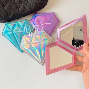 Jual Diamond Kaca Cermin Makeup Portable Permata Berlian Treasure ...
