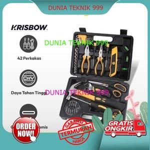 Jual Krisbow Home Toolkit Perkakas Rumah Tangga 42 Pcs Lrtkh42 ...