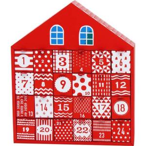 Jual // promo -- advent calendar (christmas house) papercraft - Jakarta ...