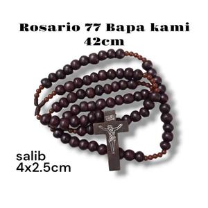 Jual Kalung Rosario 77 Bapa Kami Kayu Katolik Doa Devosi - Kota Denpasar - ocidsetore | Tokopedia