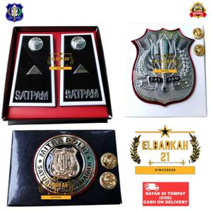 Jual (COD) PANGKAT SATPAM SECURITY / KEWENANGAN SATPAM / PIN SATPAM ...