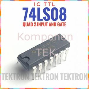 Jual IC TTL 74LS08 7408 Quad 2 Input AND Gate Texas ST National Hitachi - Kota Bandung ...