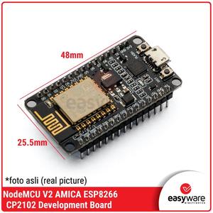 Jual Nodemcu V2 Lua Wifi Esp8266 Cp2102 Iot Development Board Nodemcu Amica - Jakarta Barat ...