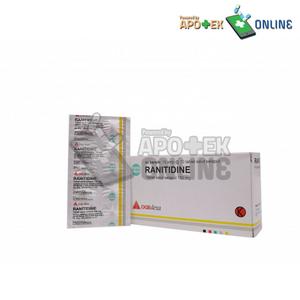 Jual RANITIDINE 150MG 1 BLISTER 10 TABLET (Gen-HJ) - Kab. Sidoarjo ...