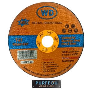 Promo WD GERINDA 4" /BATU GURINDA 4 INCH WD/ POTONG BESI CUTTING WHEEL ...