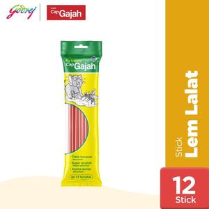 Jual LEM LALAT STIK CAP GAJAH STRAW SEDOTAN STICK AROMA DURIAN SUPER ...