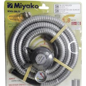 Jual Regulator Miyako RMS 206m SNI Regulator Gas Tekanan Rendah Ready ...