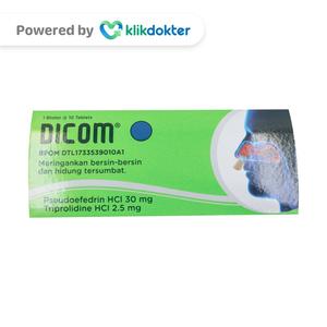 Jual Dicom 10 Tablet - Kota Bogor - Apotek Medimart Tanah Baru KD ...