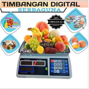Jual Bright Crown Timbangan Buah Digital 40kg Double Display Digital ...