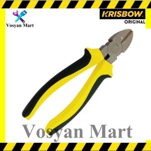 Jual Krisbow Tang Potong 6 inch || Diagonal Cutting Plier 6 inch ...