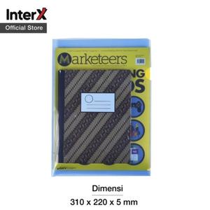 Jual ER81 InterX / Folder One Map L Plastik Warna A4 (1 Pak isi 12 Lr ...