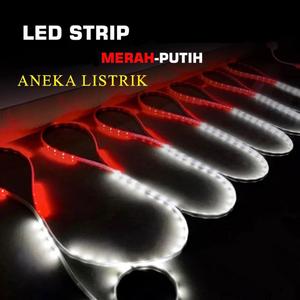 Jual KL- LAMPU LED STRIP SELANG ROPE LED 3528 MERAH PUTIH IP66 METERAN ...