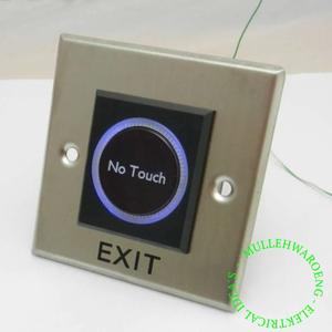 Jual TOMBOL EXIT NOTOUCH DOOR RELEASE PUSH BUTTON AKSES PINTU TOUCHLESS 12V - Logo No Touch ...