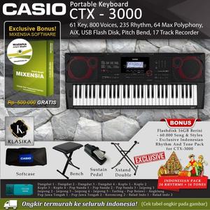 Jual Keyboard Casio CTX-3000 + Stand / CT-X3000 / CTX3000 (diatas psr ...