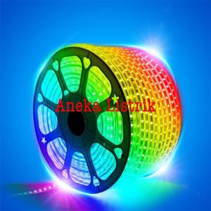 Jual KL- LAMPU LED STRIP SELANG 5050 RGB 220V WARNA WARNI RGB IP66 ...