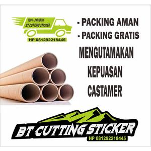 Jual 4 pecs sticker carbon 3D sticker custom sticker carbon pengaman ...