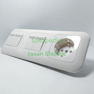 Jual SINTE PANASONIC 3 Gang IB SAKLAR SERI + SAKLAR SERI + STOP KONTAK ...