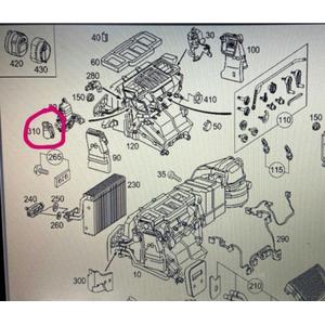 Jual PREMIUM Actuator Flap AC Mercedes Benz W203 W211 W220 - Kota ...