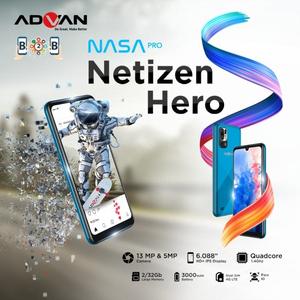 Jual Advan NASA PRO 2GB / 32GB Netizen Hero Android Smartphone - Biru ...