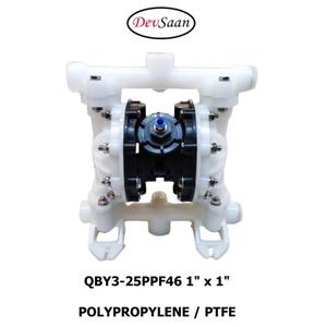 Jual AODD Diaphragm Pump 1" QBY3-25PPF46 Pompa Diafragma - Kota ...