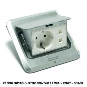 Jual FORT Stop Kontak Lantai 250V 16A / Floor Switch Type FFS-32 ...