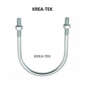 Jual 4" U bolt pipa - 4 inch clam pipa - U bold galvanis DN 100 DN100 ...