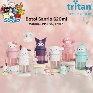 Jual Botol Minum Karakter Sanrio Anak 620mL Teguk atau Sedot Tritan BPA ...