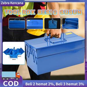 Jual Tool Box Besi 2 Susun/Tool Box Besi Dua Susun 34x16x15cm ...