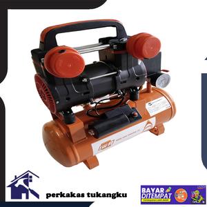 Jual IWA Mesin Compressor Oilless Angin 1HP 9L Tanpa Oli Anti Bising ...