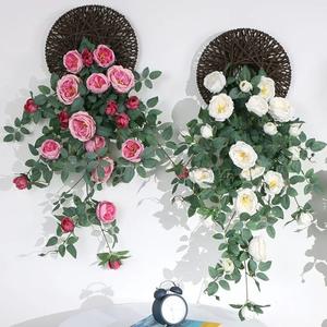 Jual Ranting Bunga Artificial Hias / Flower Rose Branches Arrangement ...