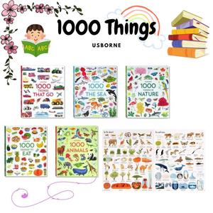 Jual [MAMAME] 1000 Things Book//1000 Animals/1000 Things In Nature/1000 ...