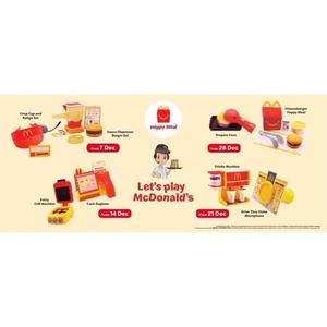 Jual Mainan Anak Happy Meal Toys Let's Play McDonald's Roleplay Mcd Crew - Cash Register - Kota ...