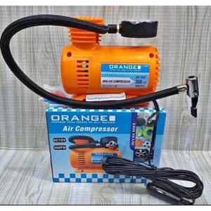 Jual Compressor Mini Dc 12v / Paket Compressor + Adaptor / Orange ...