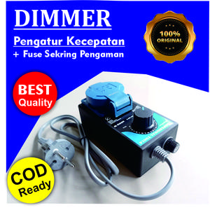 Jual Dimmer SCR 2000w Pengatur Kecepatan Gerinda Stop Kontak / Dimmer ...