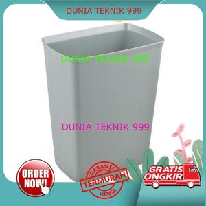 Jual Krisbow Dust Bin Tempat Sampah Plastik Tahan Api 8 Ltr - Abu ...
