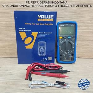 Jual MULTIMETER VALUE VDM151 - MULTITESTER - AVOMETER DIGITAL Best ...